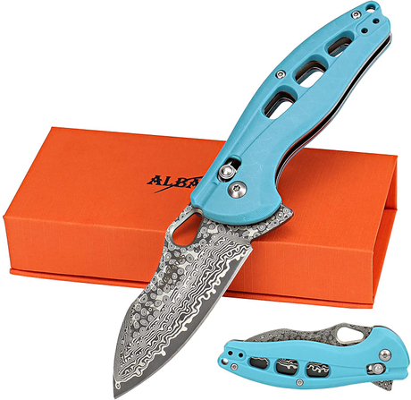 ALBATROSS Cool Flipper Axis Lock Folding Pocket Knife - 3" Modern ...